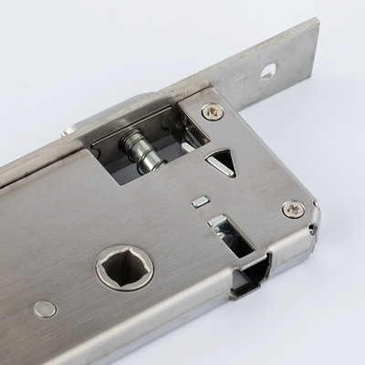 荣龙锁具不锈钢窄锁体锁舌3585门锁铝艺门庭院锁体电子智能锁体