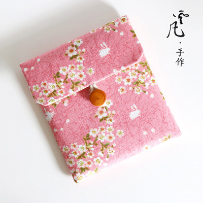 手工布艺粉小兔内胆包保护套适用于kindleoasis2/3代paperwhite5