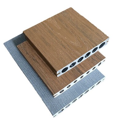 塑木地板户外露台塑木板阳台室外庭院防腐木塑地板二代共挤塑木板