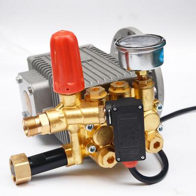 热销件pm-660a680a高压清洗机泵头维修配熊猫洗车机高压泵铜头铜