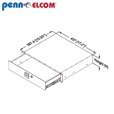热销喷涂番尔康3232lk19英寸机柜抽屉2u带锁抽屉钢制pennelcom