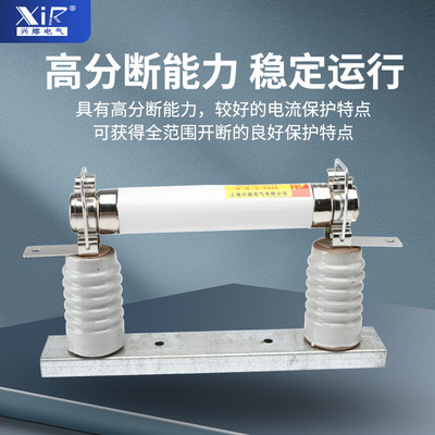 sf6环网柜熔熔断器座熔夹熔断器卡簧xrnp-12kv带底座限流丝