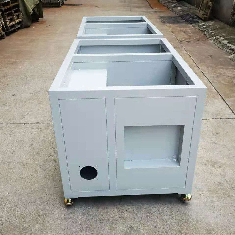 钣金加工高精度机架机箱自动化设备钣金加工定制外壳防护罩焊接