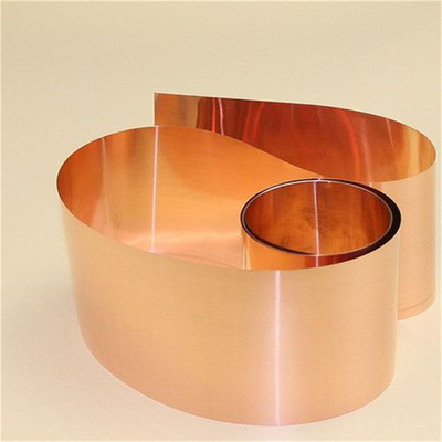 软态退火T2紫铜带高导电TU2无氧铜箔可分条小规格紫铜排10*6mm