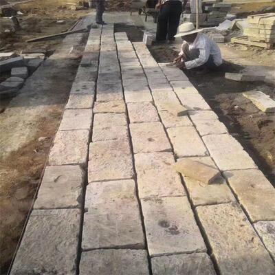 老门枕青石老门墩老石头柱墩仿古建筑台阶石砌墙石景区铺路石
