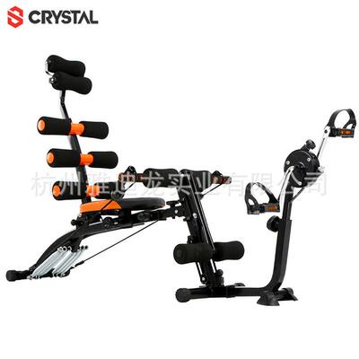 健腹器crystal八合一水晶多功能收腹机健身健腹机家用仰卧起坐