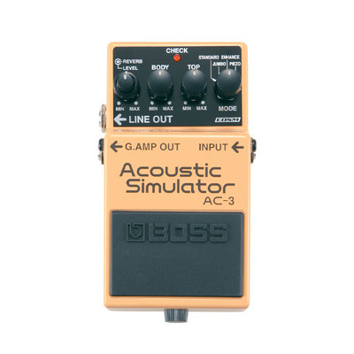 热销boss单块效果器罗兰ad2ac3ad10木吉他原声电箱琴民谣前级处理