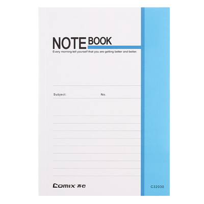 齐心（Comix）通用系列办公软抄本 32K 18张 颜色随机 C32030