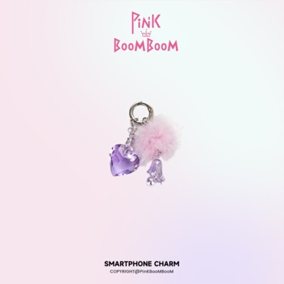 PinKBooM原创紫玲兰 提溜手机链ins超好看钥匙挂绳手机壳挂饰