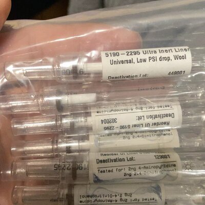 议价安捷伦分流管，型号5190-2295，Ultra Inert