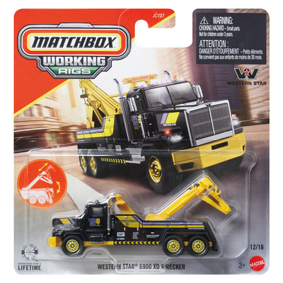 火柴盒 JCY27 工程车系列 西部之星 6900 道路牵引车 Matchbox