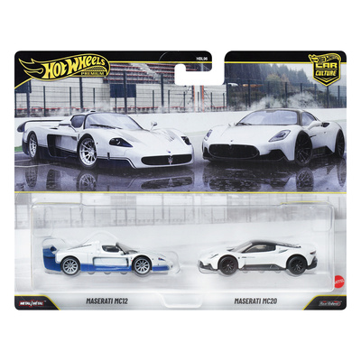风火轮 HBL96 汽车文化双车 玛莎拉蒂 MC12 MC20 跑车 hotwheels