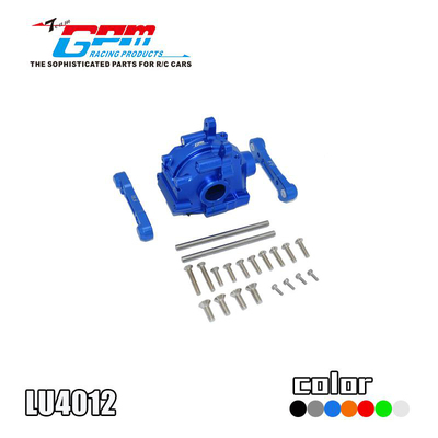 LOSI 1/10 LASERNUT TENACITY U4铝合金前波箱+前下臂臂码套装