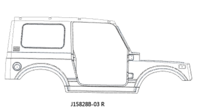 武士Samurai吉姆尼车壳主副