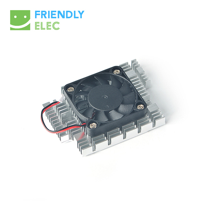 友善NanoPC-T6散热片可选风扇, 支持PWM自动调节安卓Ubuntu