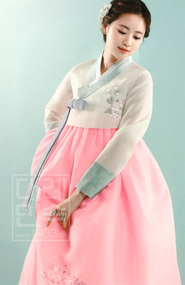 韩国进口面料韩服新娘婚礼结婚敬酒韩服732H-X02074