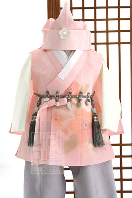 男童朝鲜族生日韩服