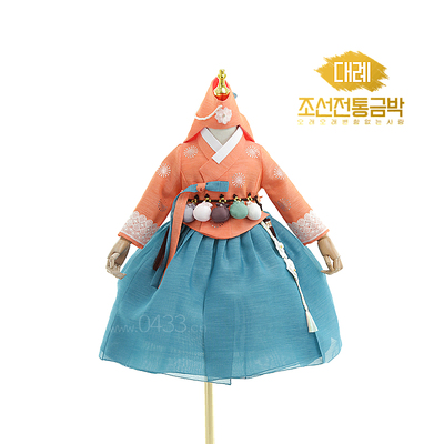 朝鲜服装女宝宝一周岁生日韩服