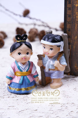 树脂人偶/朝鲜族传统手工艺H-P02826