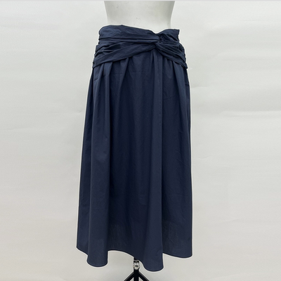 EENK 结饰褶皱裙25年夏EEA-10251-SK05-NV——2990