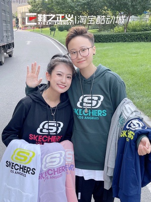 skechers斯凯奇秋冬女男情侣卫衣
