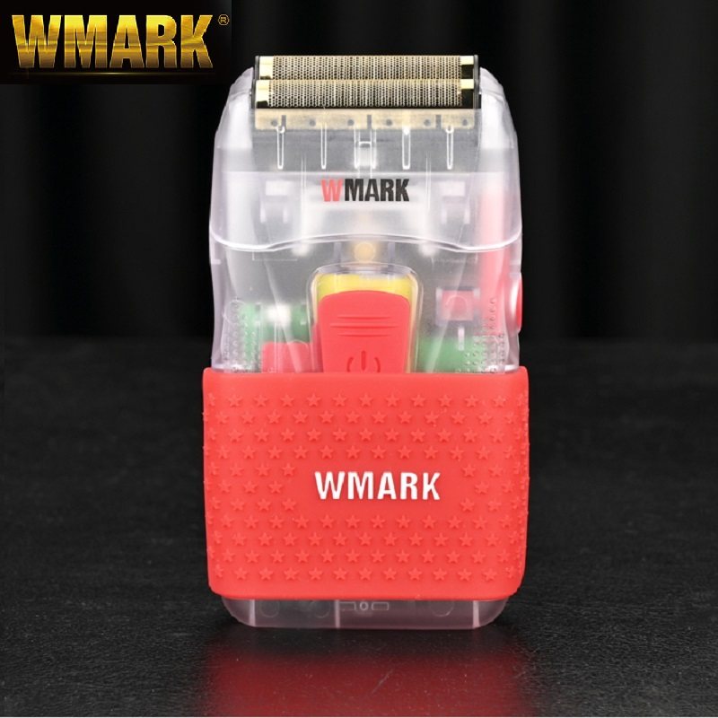 WMARK沃麦NG-987T油头送礼充电推剪增白器透明往复式光头无线剃刀_虎窝淘