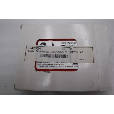 全新 Allen Bradley 440R-N23132 安全继电器 GuardMaster Stock