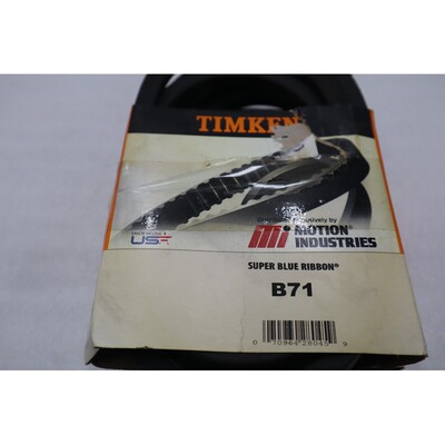 批量 三件 铁姆肯 B71 超蓝丝带 V 型带,74.3 英寸 外长 STK 2011