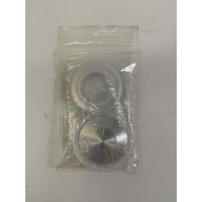 Blindflansch Al DN 16 ISO-KF 2er Packung NEW