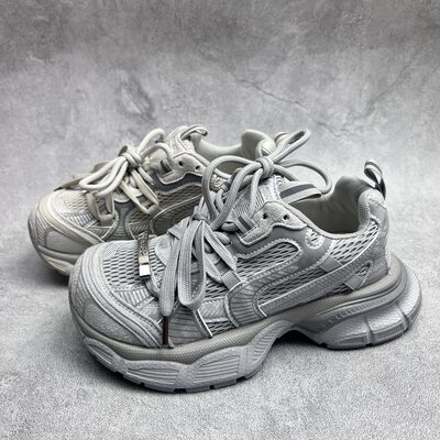 2026春季新款女鞋超纤厚底休闲深口系带舒适百搭软底透气女单鞋