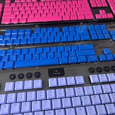 ABS矮轴透光键帽适配罗技RGB