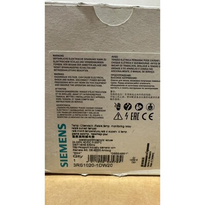 西门子继电器 3RS1020-1DW20 全新正品议价