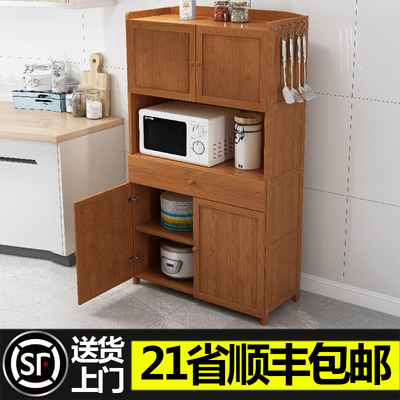 带门餐边柜厨房置物柜带抽屉