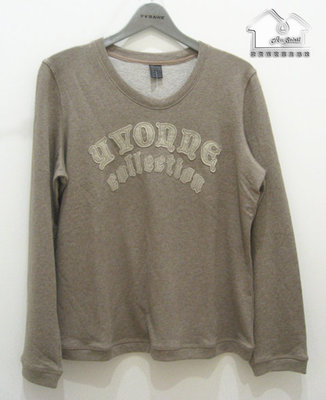 台湾以旺YVONNE正品 秋冬千禧绒布长袖绣花上衣 居家服 现货 休闲