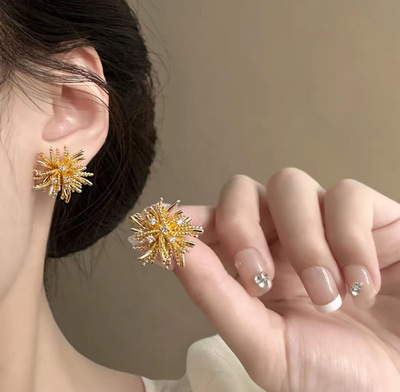 源300+现49.9！璀璨烟花耳钉 有些耳环可以不怎么戴但是一定要有