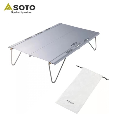 SOTO ST632/630迷你户外折叠桌超轻便携式野外露营喝茶桌小号桌子