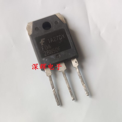 28N50ES FMH28N50ES FQA28N50F FDA原装拆机场效应管TO-3P三极管