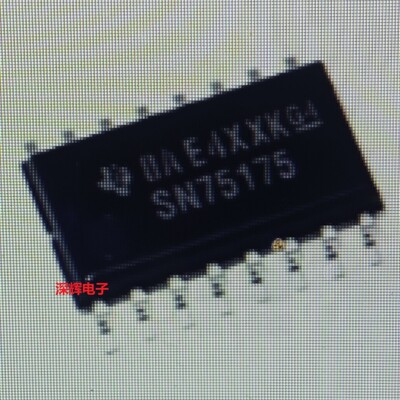 贴片 SN75175NSR DR D全新进口线路接收器IC芯片 SOP-16 可直拍