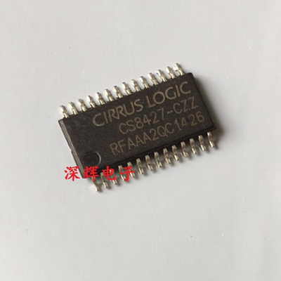 CS8427-CZZ DZZ 数字音频接口收发器 TSSOP-28 可直拍 原装拆机