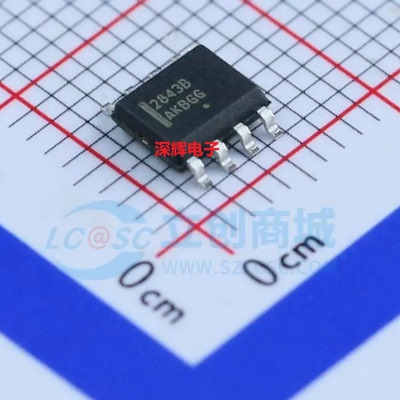 UC2843BDR1G 丝印2843B 全新进口PWM控制器IC芯片 SOP-8 可直拍
