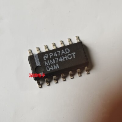 贴片 MM74HCT04M MX D全新原装进口逻辑IC芯片 SOP-14 可直拍