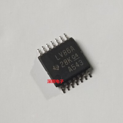 SN74LV86APWR LV86A 进口散新逻辑IC芯片 贴片TSSOP-14 可直拍