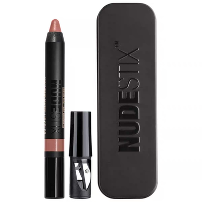 海淘Nudestix/羽德诗唇线笔唇膏腮红笔 卷笔刀套装 唇颊两用