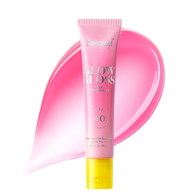 Supergoop!  Glow Gloss spf40乳木果保湿防晒润唇彩唇膏15ml