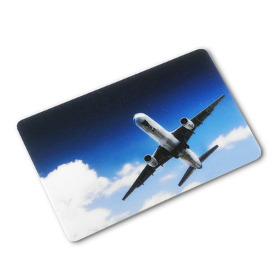 飞机仰视蓝天白云公交卡贴证件