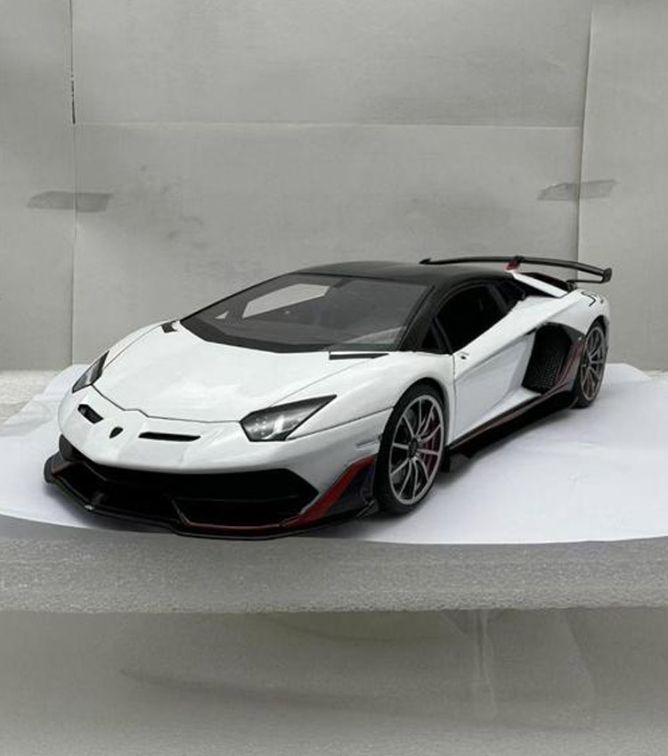 EVA 1:18兰博基尼 Aventador SVJ合金全开汽车模型推广版_虎窝淘