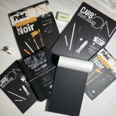 CLAIREFONTAINE珠宝设计黑卡纸