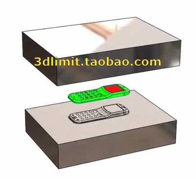 Solidworks手机壳模具设计制作视频教程Proe FreeCAD UGNX CREO