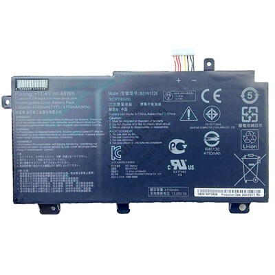 B31N1726电池适用ASUS华硕笔记本FA506/Q FX95G/D FX86F FX506H