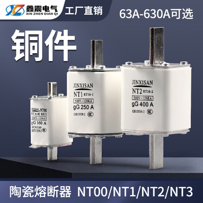 低压陶瓷熔芯熔断器NT00-NT2